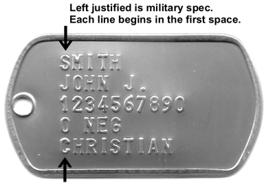 Army Dog Tags – Authentic US Military Dog Tags - ARMYDOGTAGS.COM